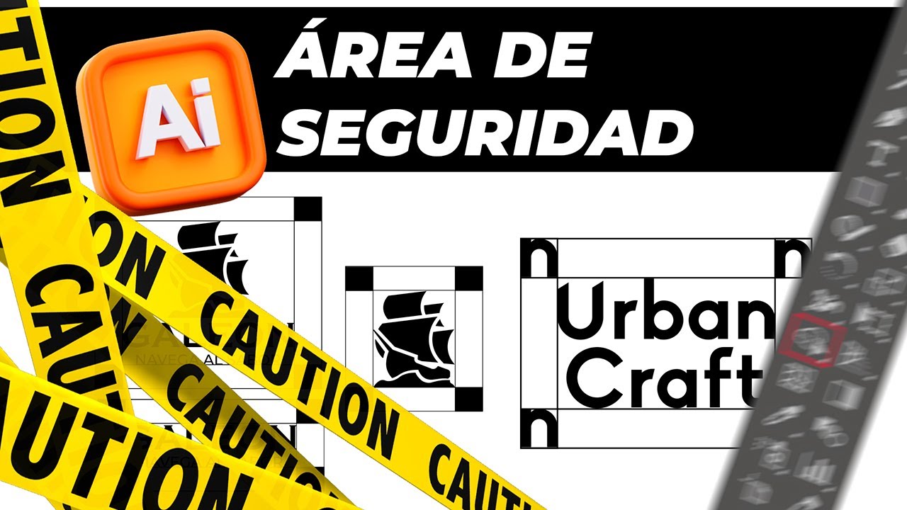 CÓMO CREAR UN ÁREA DE SEGURIDAD PARA TUS LOGOS | Tutorial - YouTube