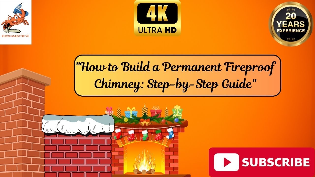 How to Build a Permanent Fireproof Chimney Step by Step Guide - YouTube