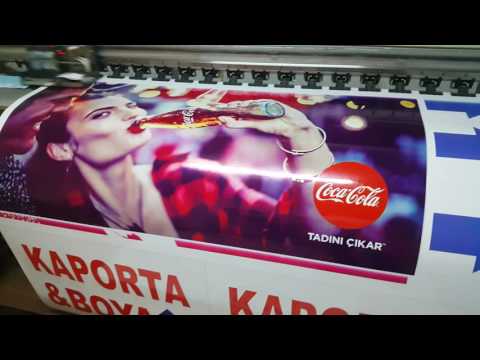 Coca Cola dijital baskı yapımı/ saga reklam / görüşah tekel bayii