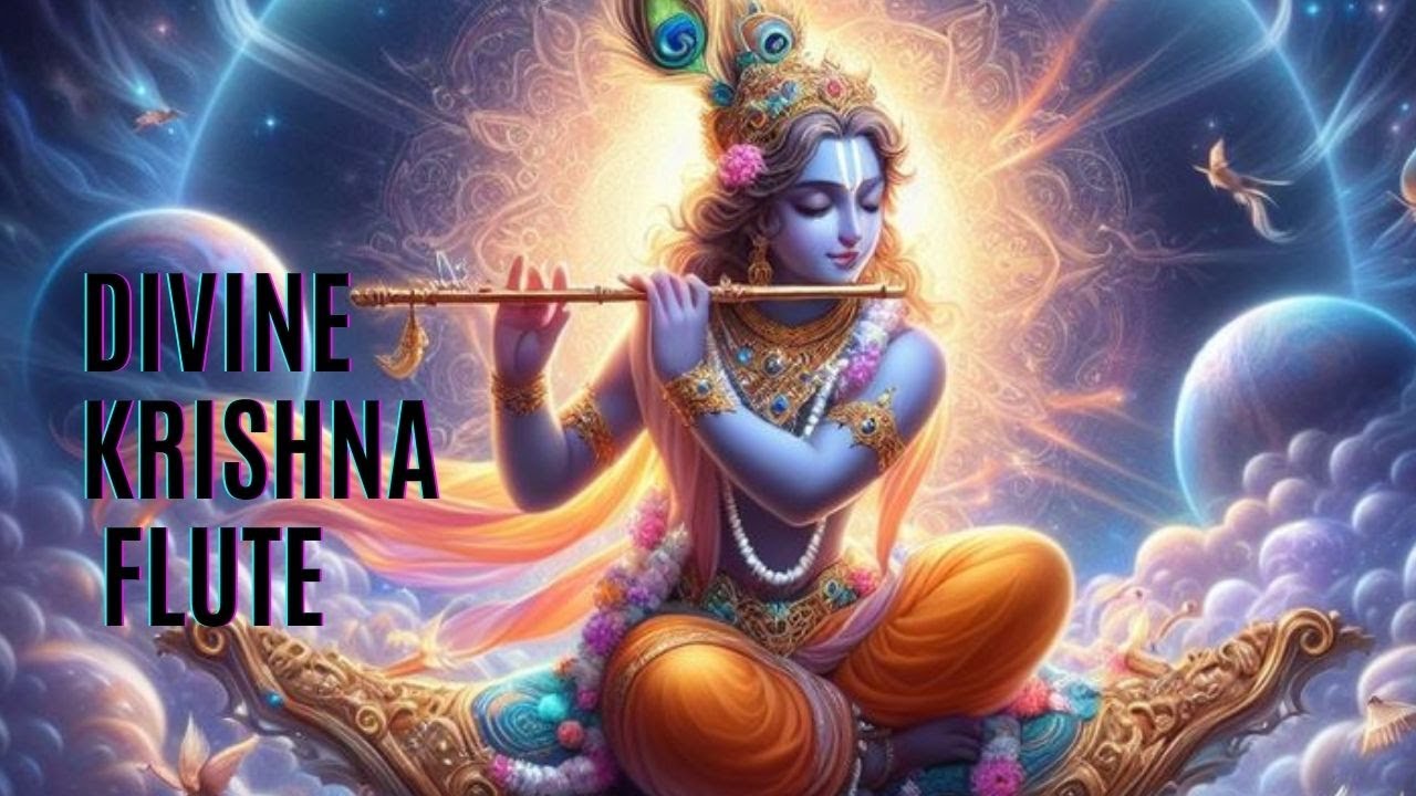 Krishna's Flute | This flute tune is the best medicine for morning yoga ...