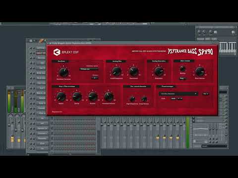 FAST hitech bass VST synthesizer plugin, 170 to 200BPM, FL Studio Kick ...