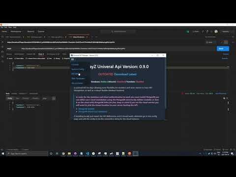 Universal API Desktop Application Demo Video - YouTube