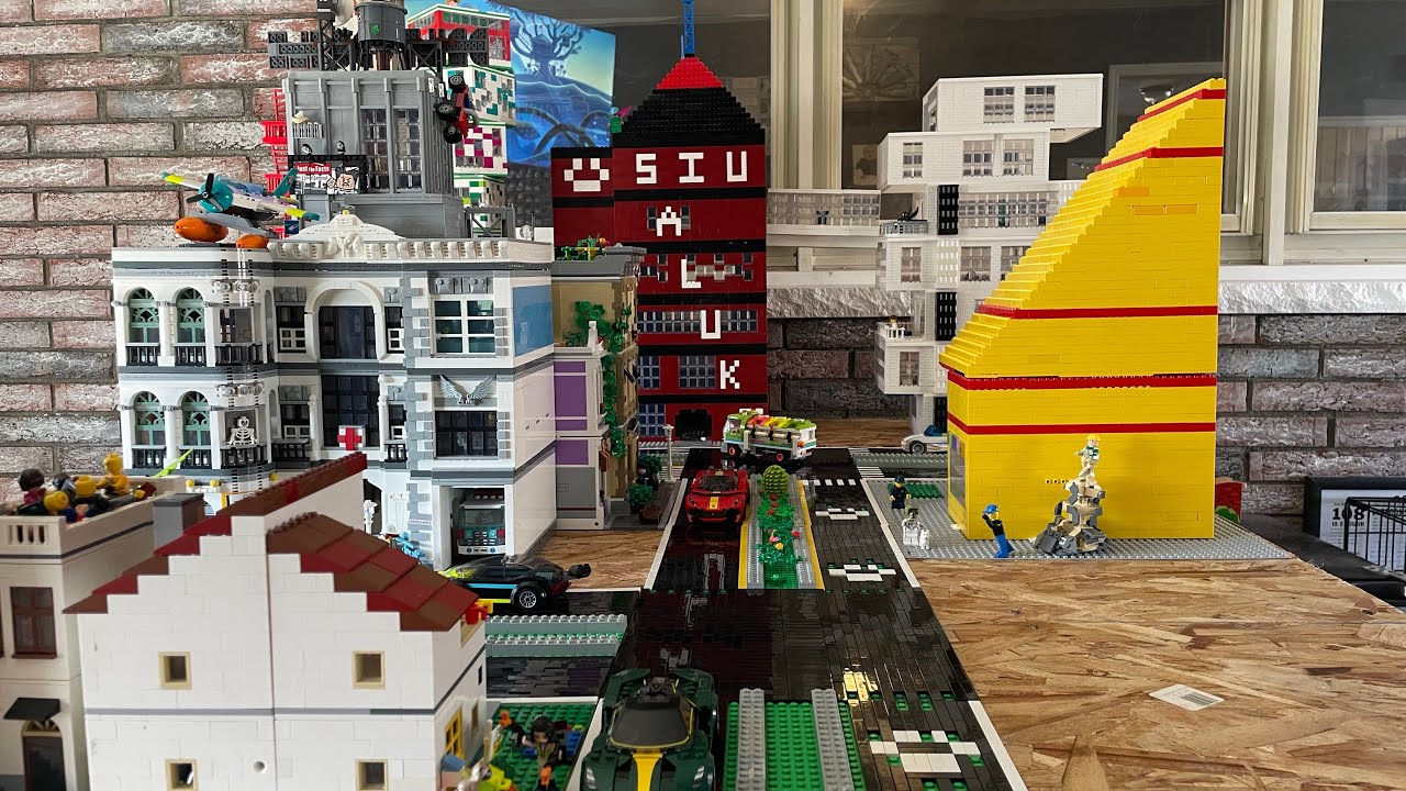 Custom Lego City Road Plates! - YouTube