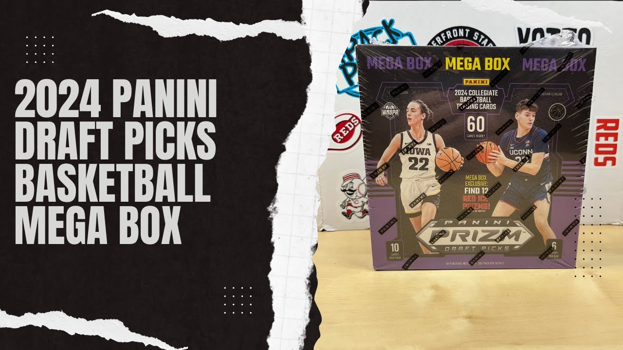2024 Panini Prizm Draft Picks Basketball Mega Box - Caitlin Clark ...