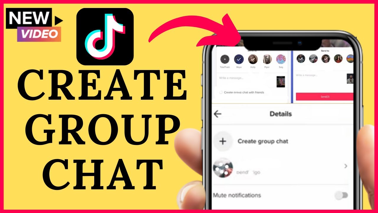 How to Fix Create Group Chat on Tiktok Not Showing | How to Create ...