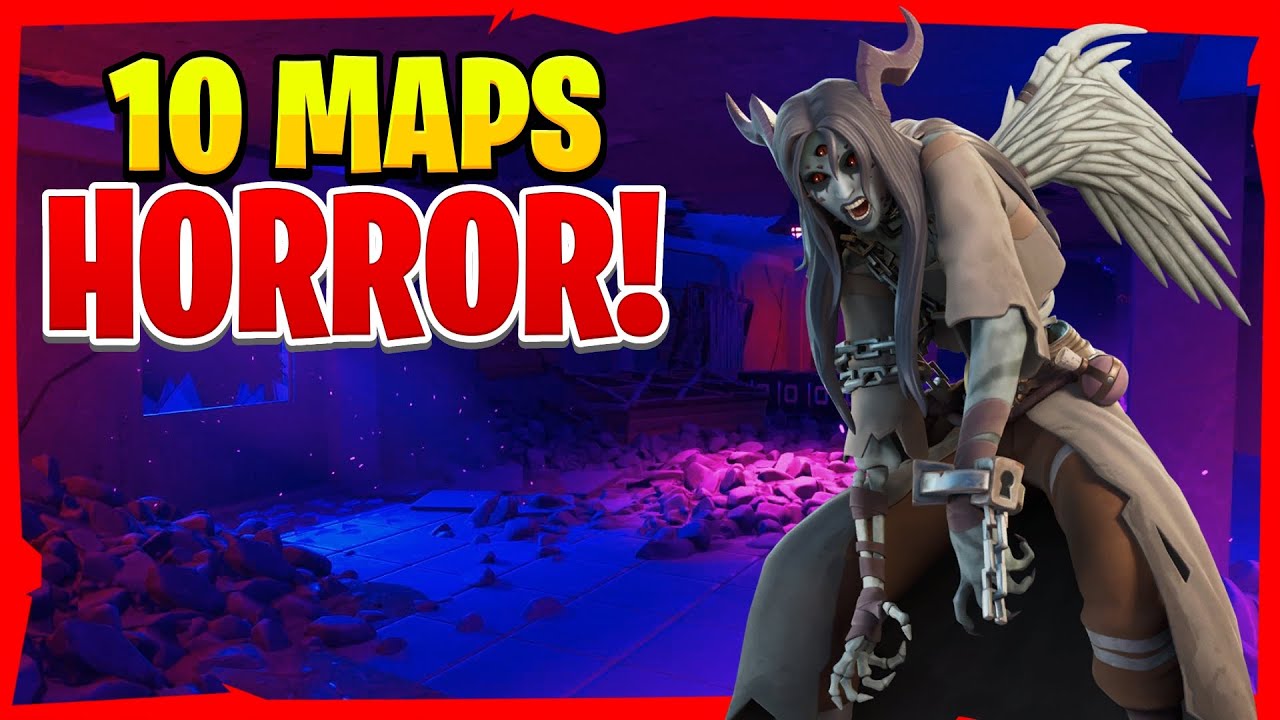 🥵best 10 HORROR maps in Fortnite 2023! - HORROR Fortnite Codes🥶 - YouTube