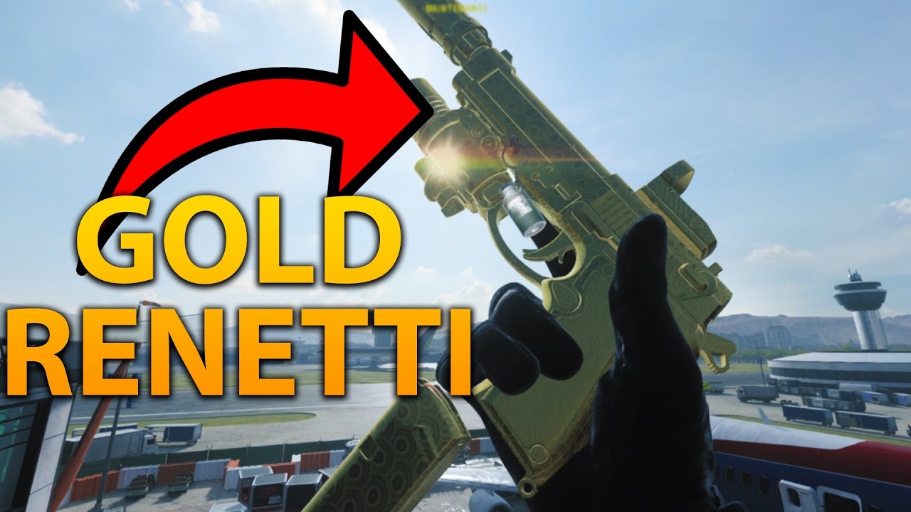 Unlocking Gold Renetti in Modern Warfare 3 - So SATISFYING - YouTube