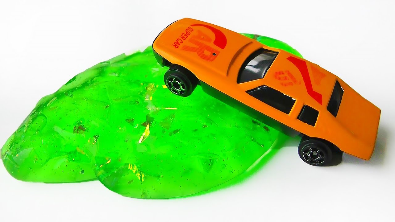 Cars in Magic SLIME and Super transformation - YouTube