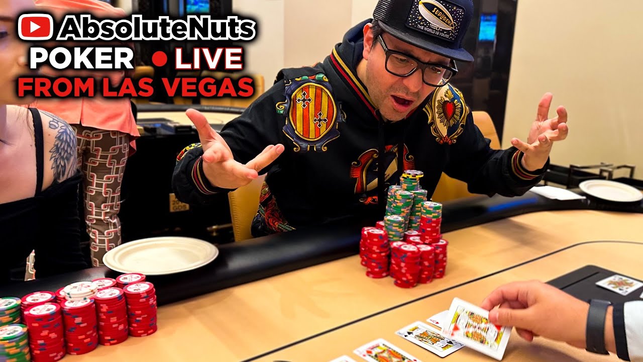 POKER! - Absolute NUTS Stream - Las Vegas 7/29/23 - No Limit Texas Holdem - YouTube