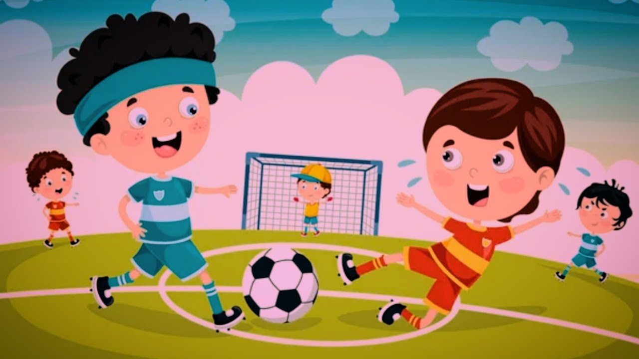 Kids play football match.football goals funny moments... - YouTube