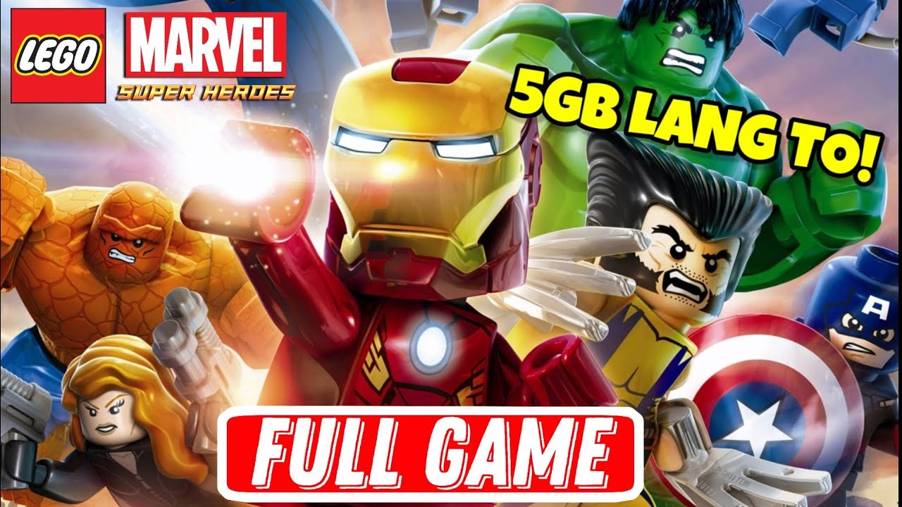 LEGO Marvel Super Heroes PC Full Game | Walkthrough 🔥 Mr.Techie DIY ...