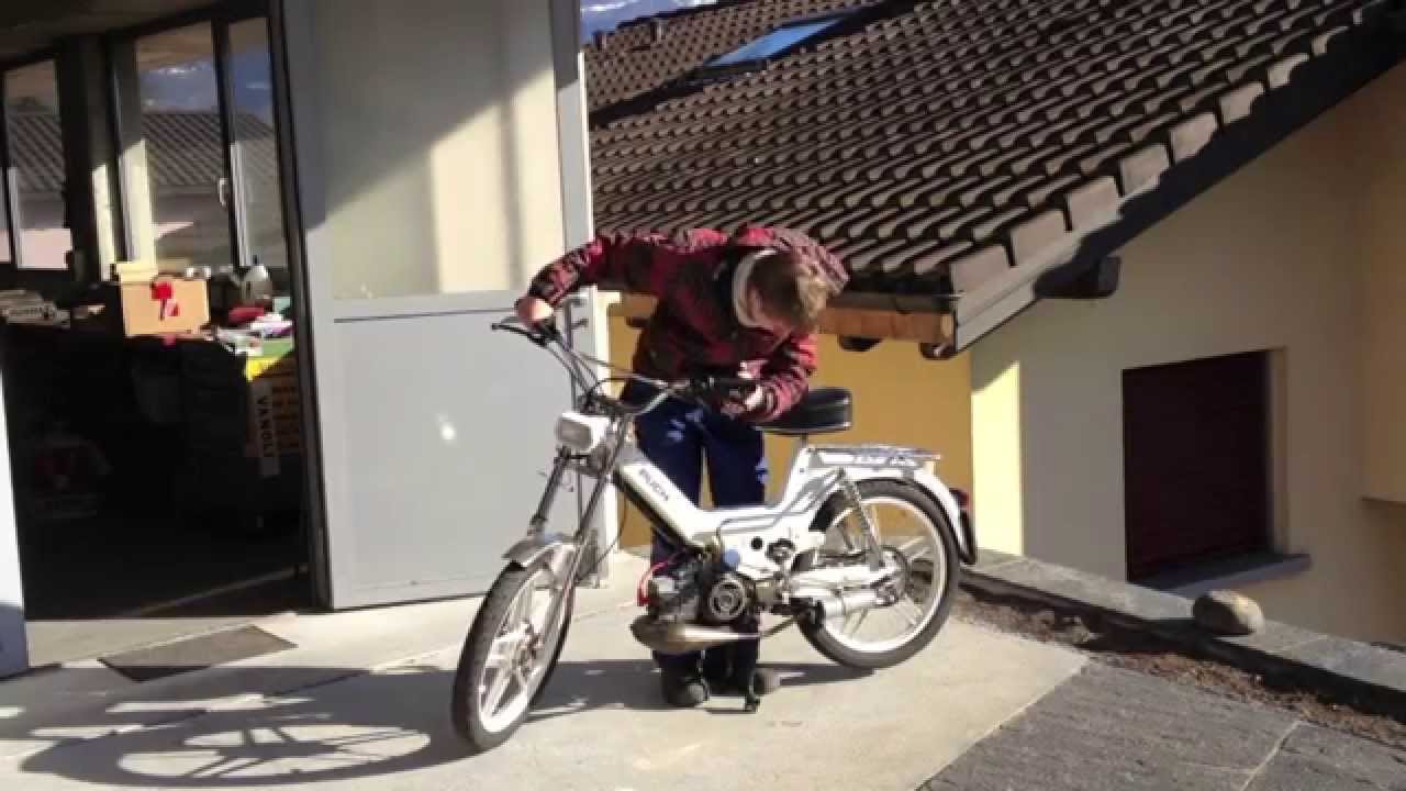 Puch maxi N Tuning /Rennmofa Orange Story - YouTube