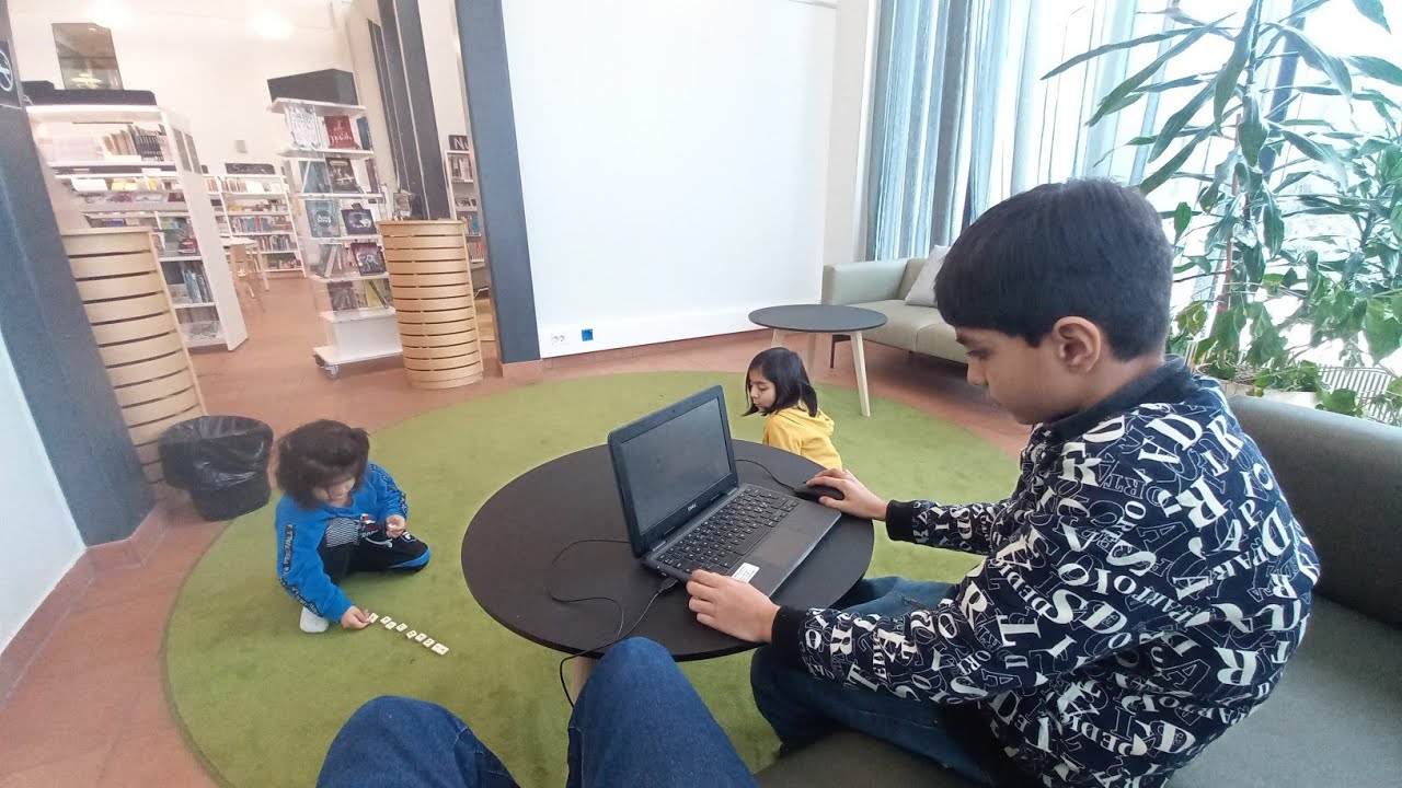 Library of World 🌎 International School Of Vantaa Finland 🇫🇮 - YouTube