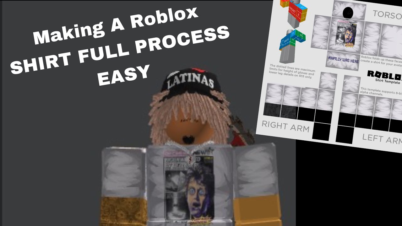 EASY ROBLOX SHIRT TUTORIAL🔥🔥 - YouTube