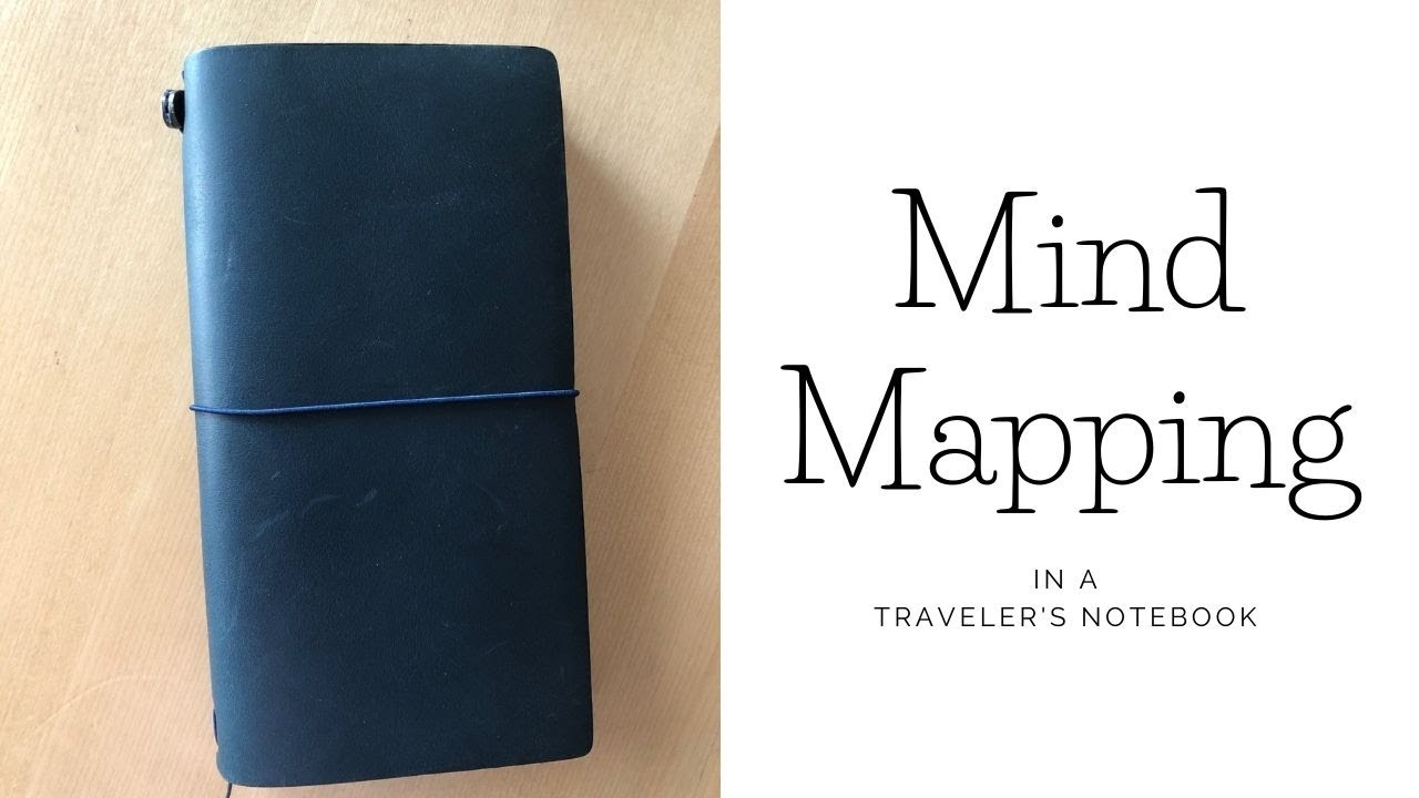 How to Mind Map in a Traveler's Notebook - YouTube