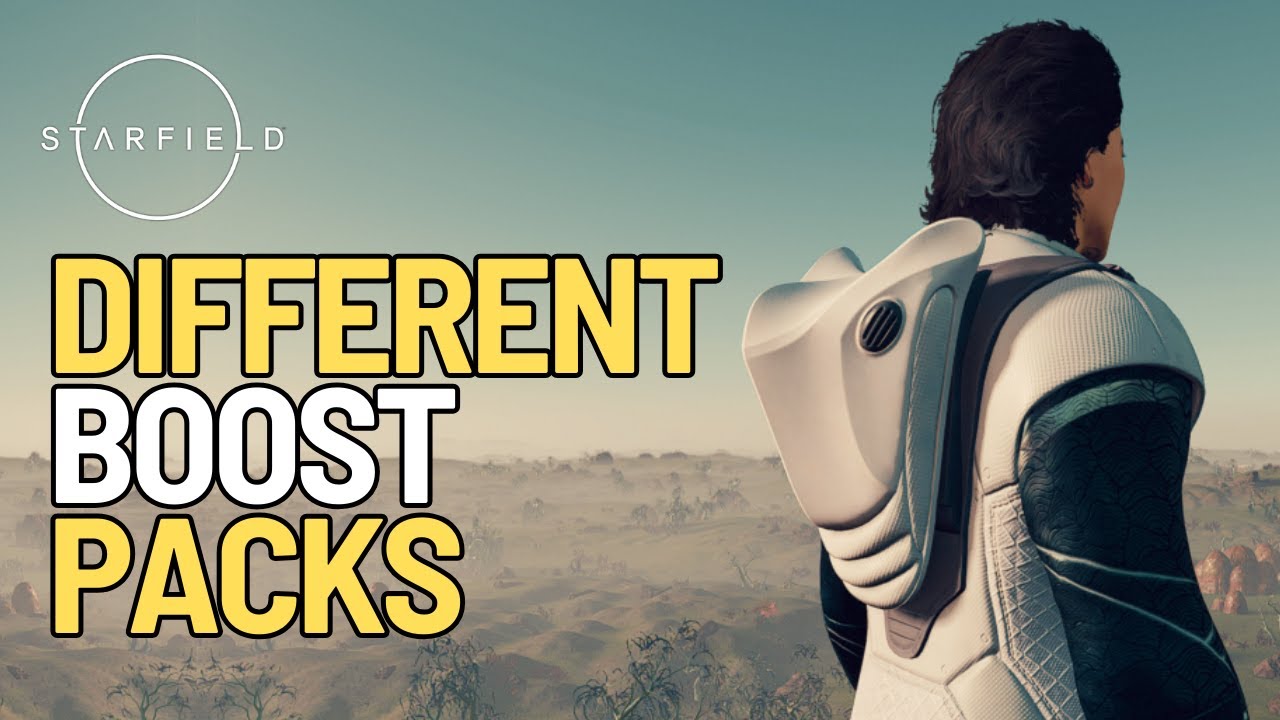 The 4 Different Types of Boost Packs in Starfield - YouTube