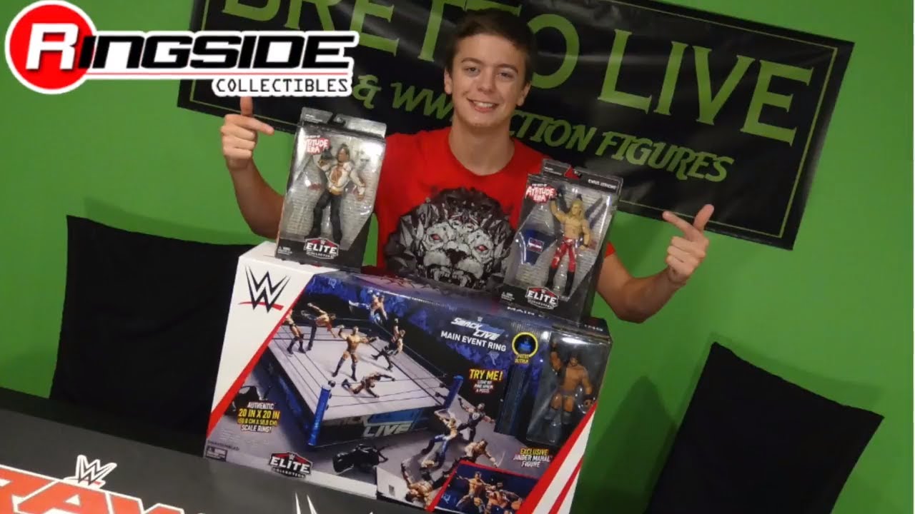 HUGE WWE Toy Unboxing - YouTube
