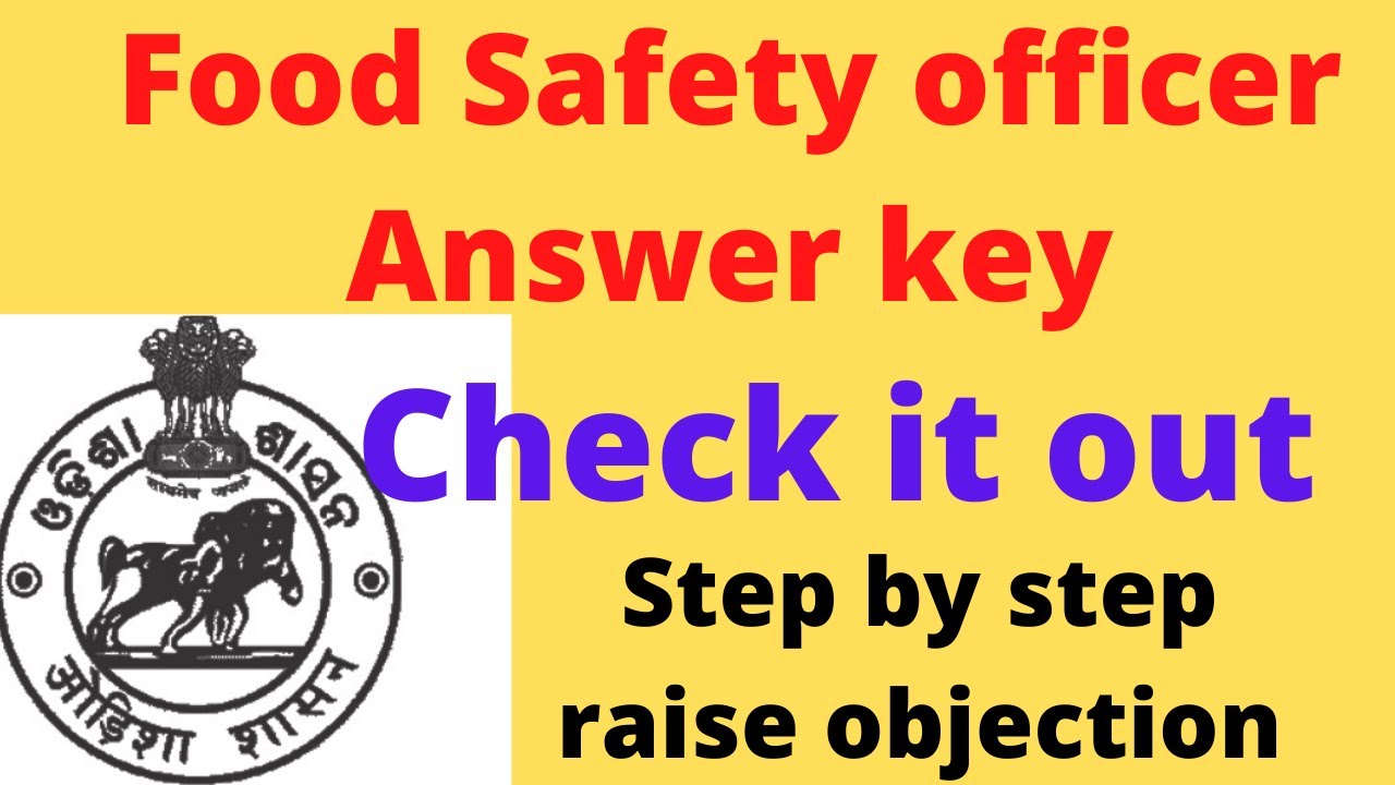 Ossc Food Safety Officer Answer Key Released How To Check Ossc Food ossc-food-safety-officer-answer-key-released-how-to-check-ossc-food