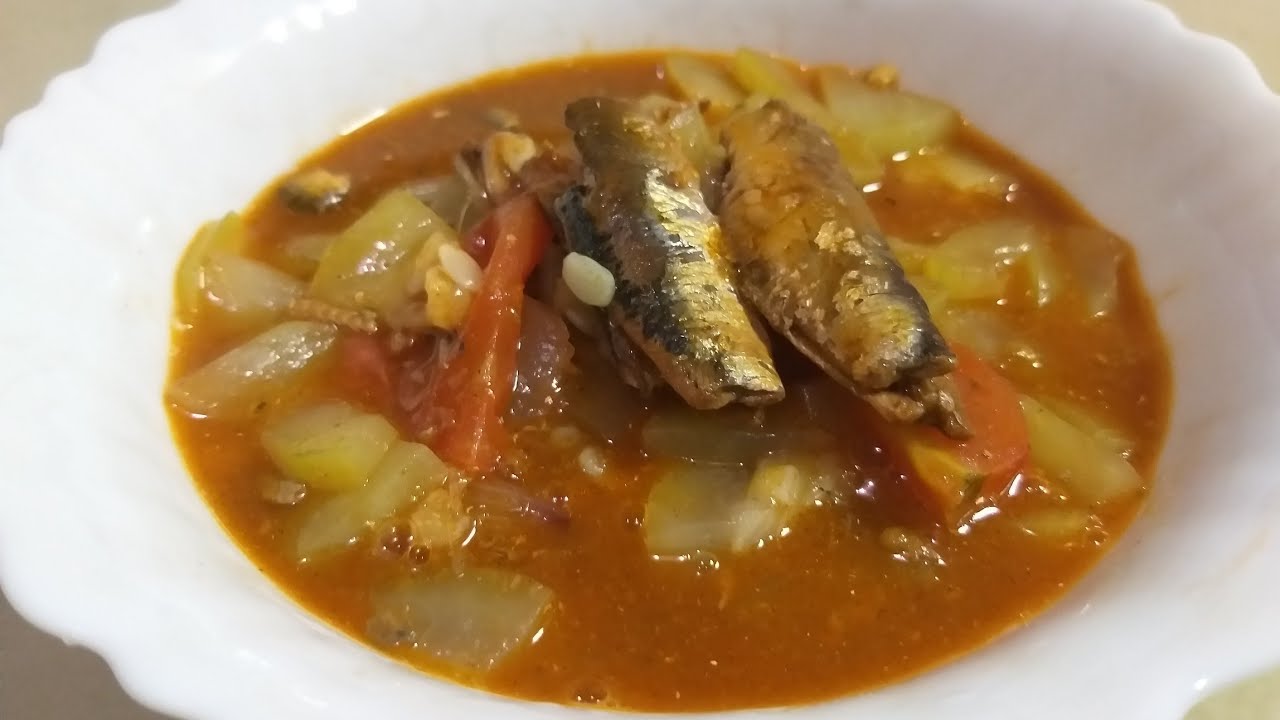 Ginisang Upo with Sardinas|Sauteed Bottle Gourd with Sardines - YouTube