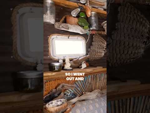 Stealthy Box Truck Tiny Home (Part 2) #shorts