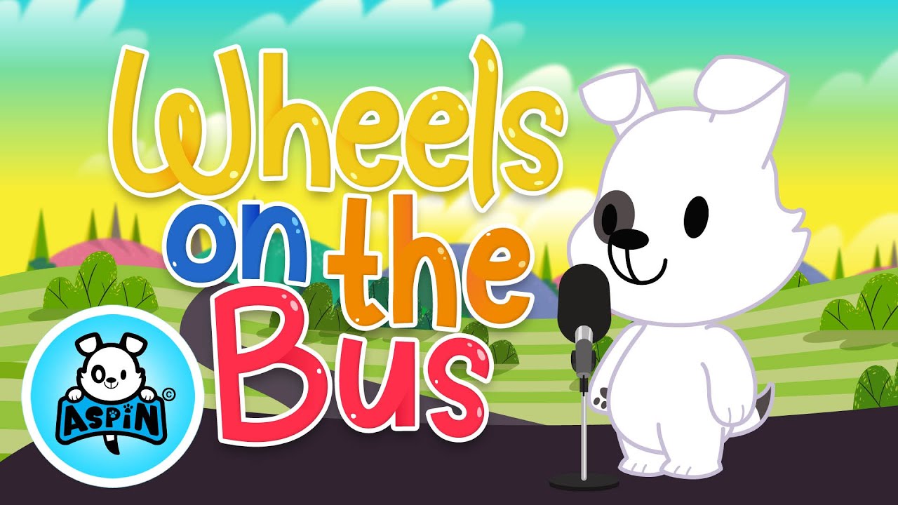 Wheels On The Bus (Sing It Version) | Aspin And Friends Nursery Rhymes ...