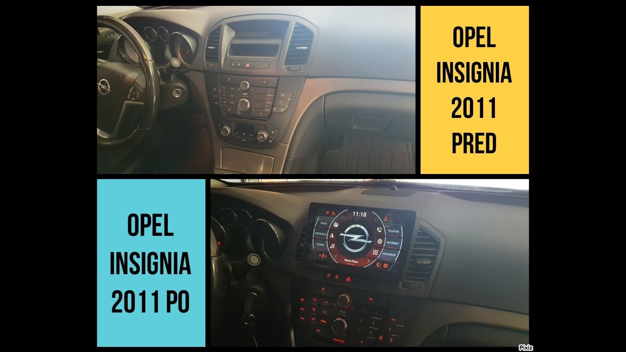 ANDROID Opel Insignia 2011 GPS WIFI - YouTube