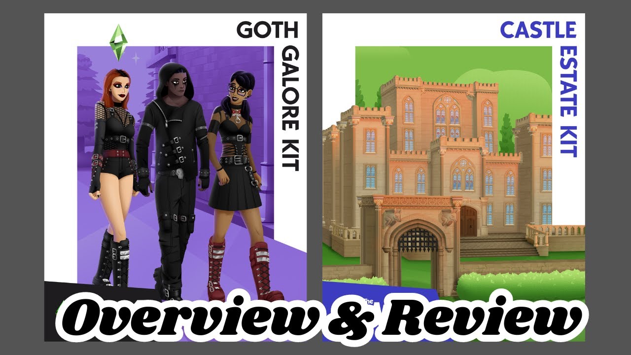 Goth Galore & Castle Estate Kits - Overview and Review - YouTube