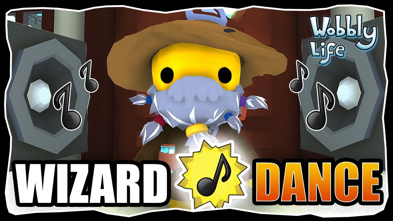 WIZARD DANCE WOBBLY LIFE SONG 💛 (OFFICIAL MUSIKVIDEO) #wobblylife # ...