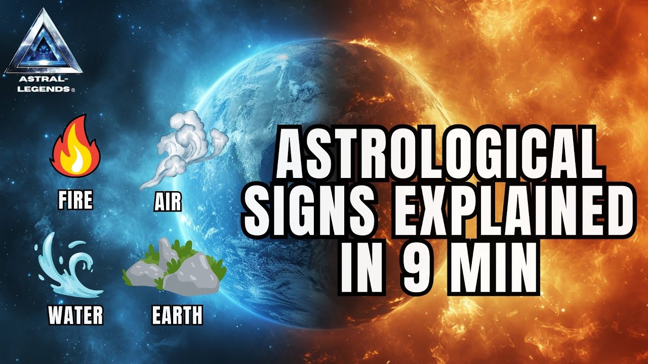 Astrological Signs Explained In 9 Minutes | Astral Legends - YouTube