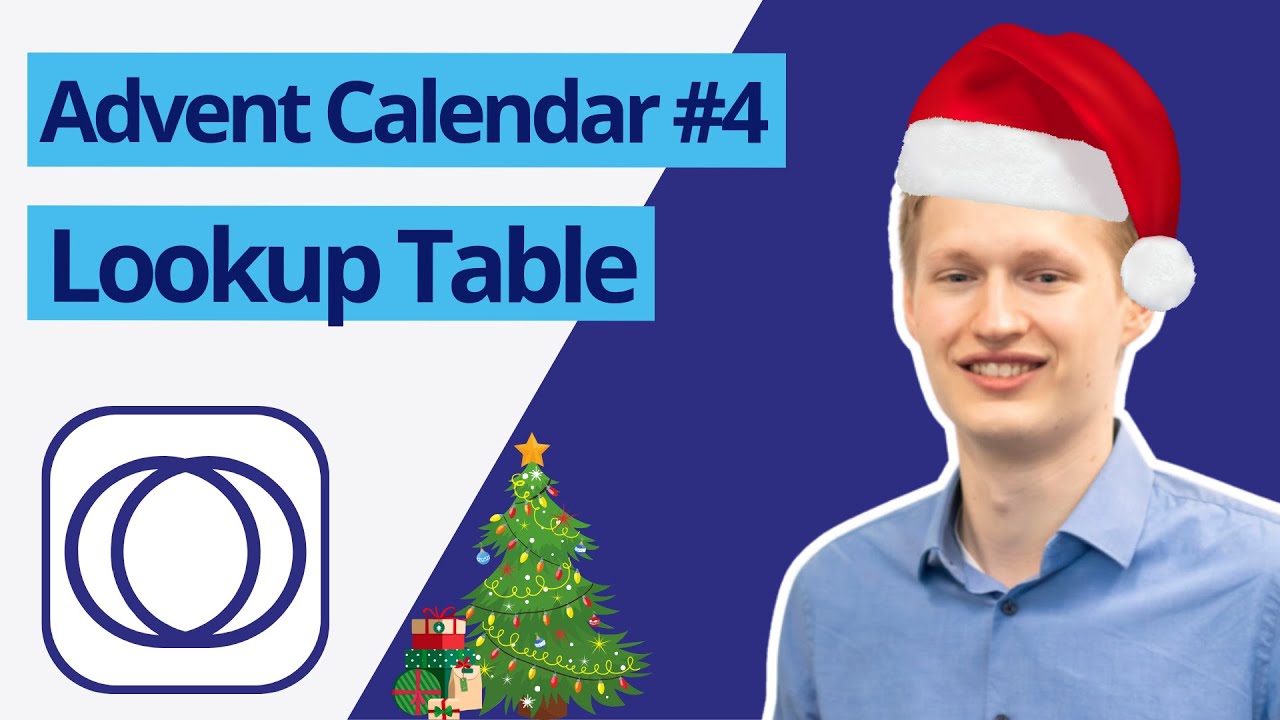 Create Lookup Table | UC Advent Calendar 4 - YouTube