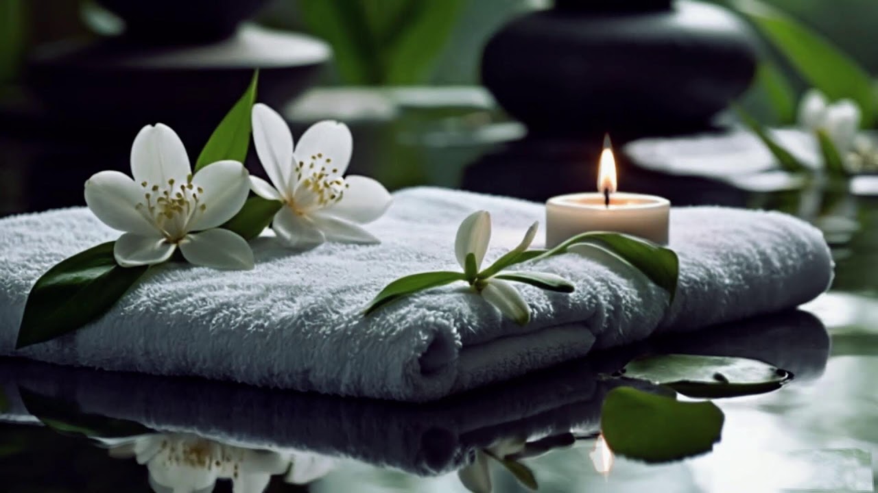 Relaxing Spa Music 🌹 Stress Relief Music, Insomnia Cure, Heal Stressed ...