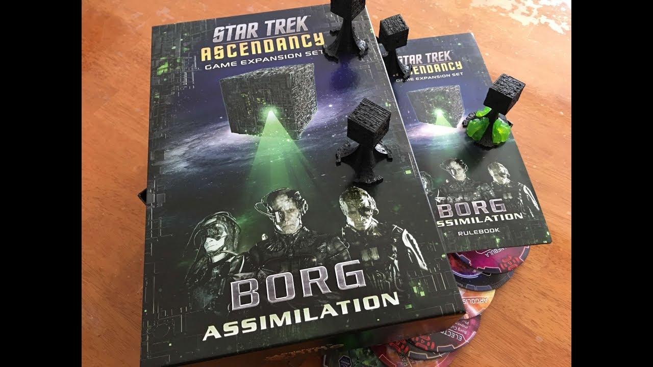 Star Trek Ascendancy Borg Assimilation Expansion Quick Unboxing - YouTube