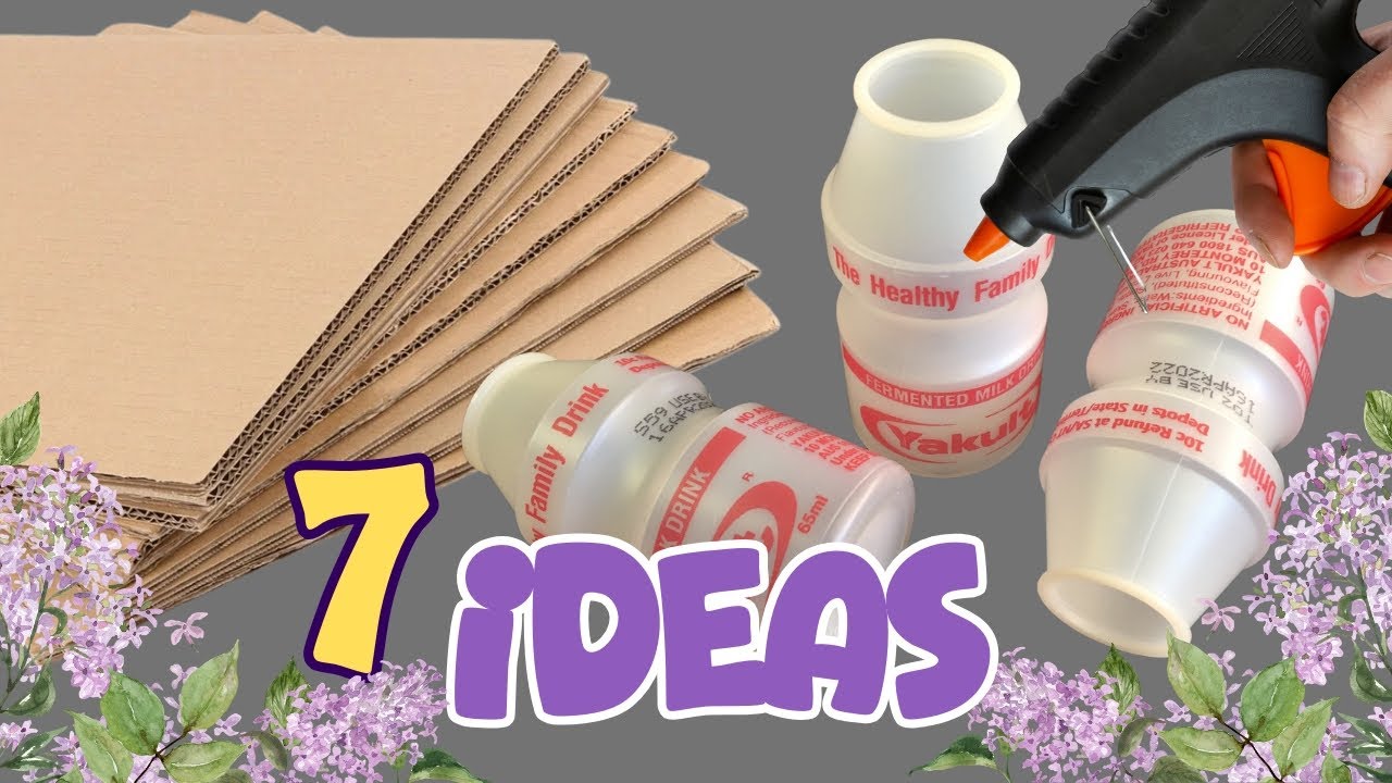 7 DIY Crafts from Forgotten Items You’ll Be Glad You Saved! - YouTube