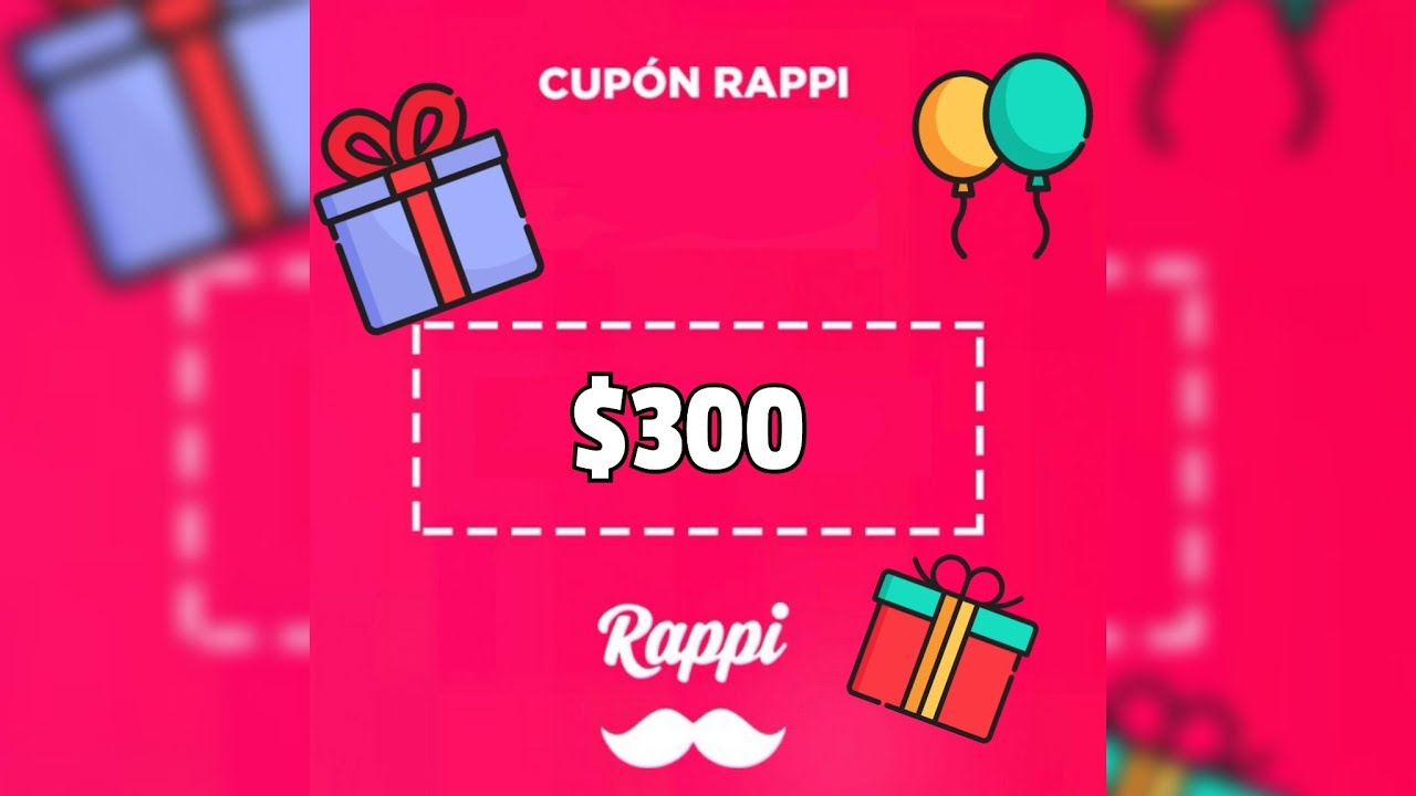 Cupón Rappi Julio 2021 $300 - YouTube