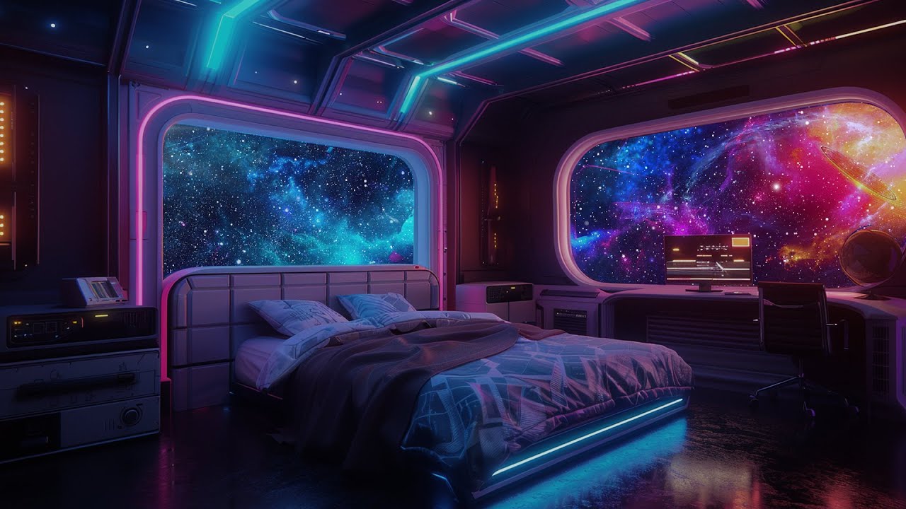 Space Travel ASMR | Deep Sleep and Emotional Balance | Universe White ...