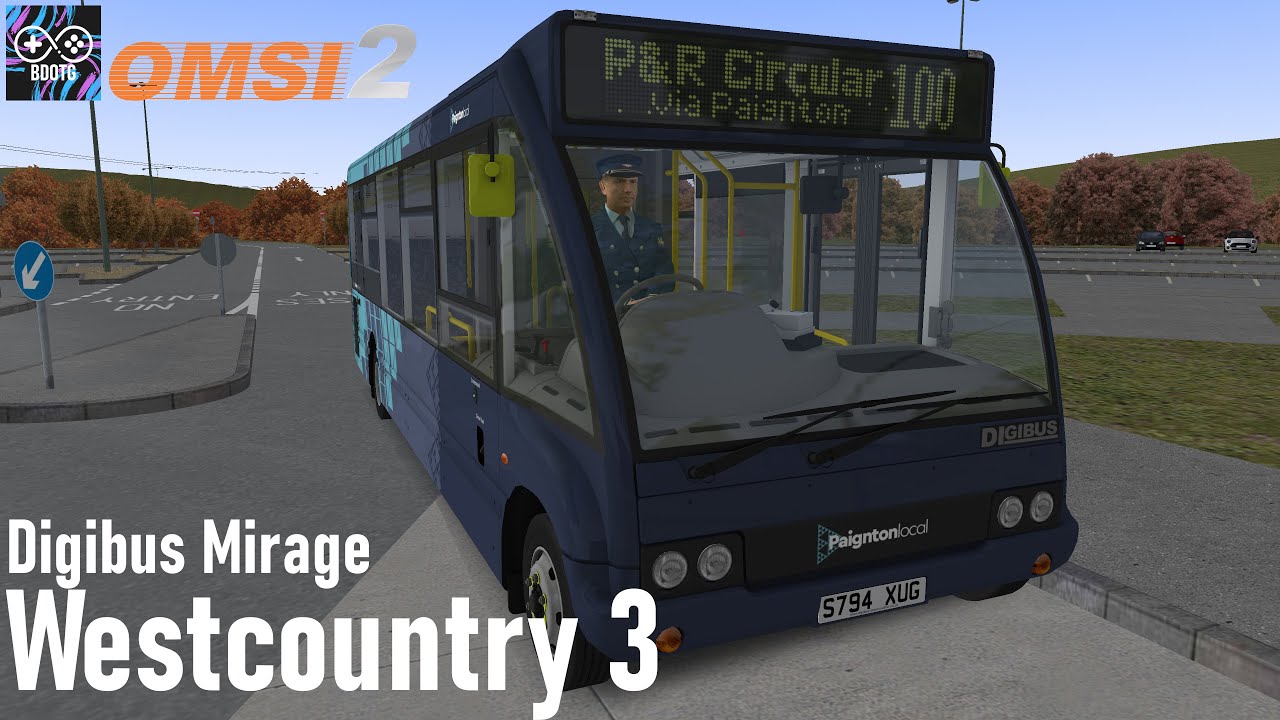 OMSI 2 - Digibus Mirage - Westcountry 3 - YouTube