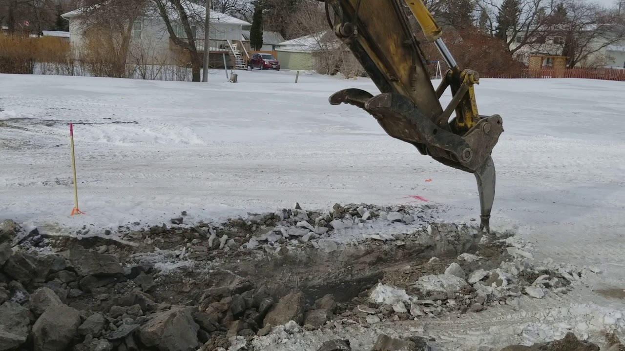 More tough frost ripping from last winter. - YouTube