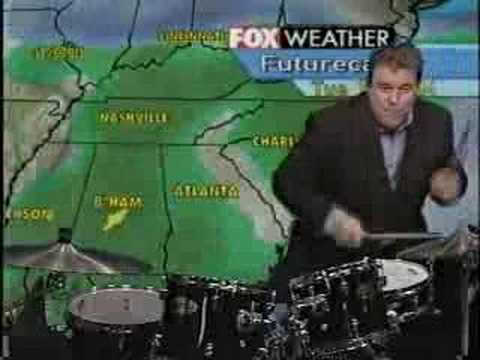 Mark Mathis weatherman drummer - YouTube