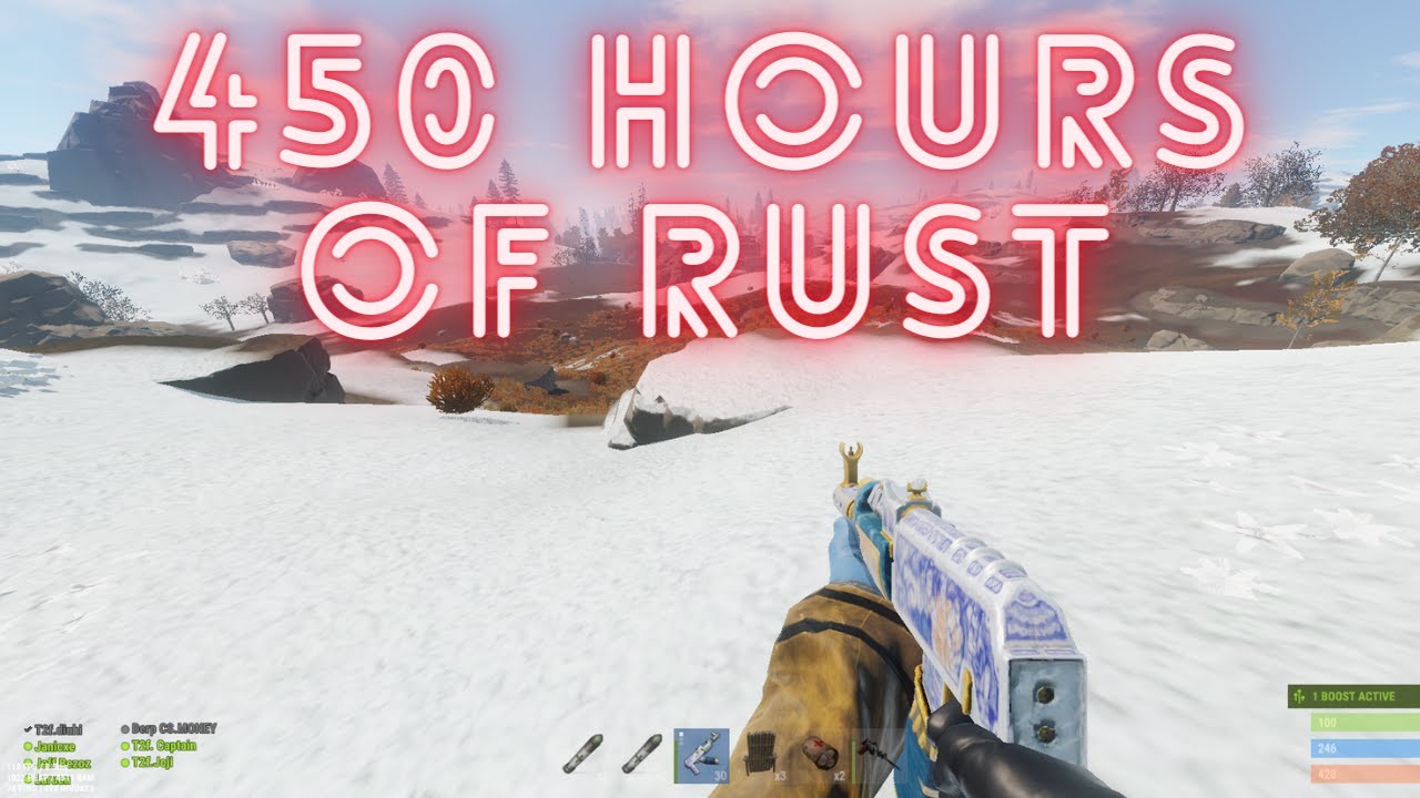 What 450 hours of Rust Looks Like - YouTube
