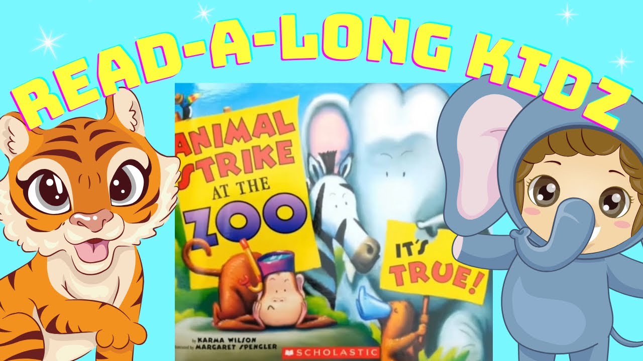 Read Aloud Books For Kids - Animal Strike At The Zoo ~ It’s True 🦒🦓🦔 ...