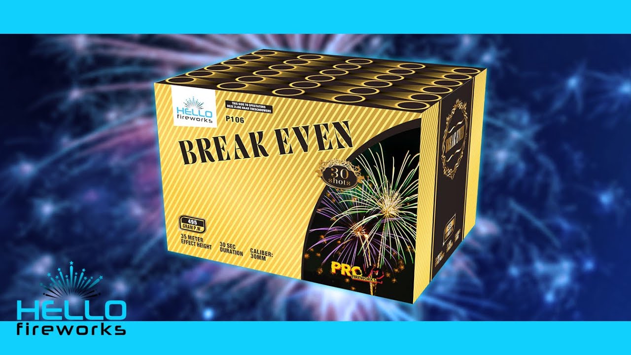 Break Even (P106) - Hello Fireworks [2025] - YouTube