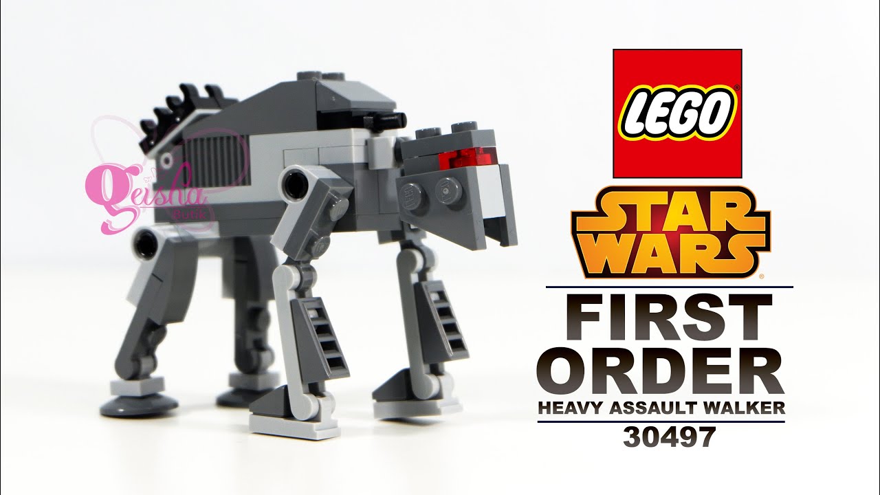 Lego Star Wars - 30497 First Order Heavy Assault Walker - YouTube