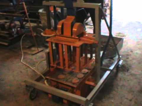 Concrete Block Making Machine BLOX-2TT - DIY (Do It Yourself ...