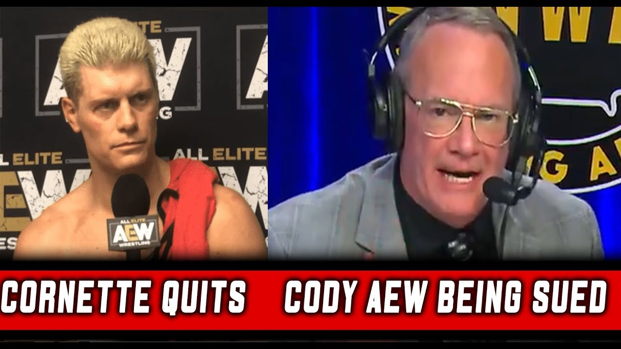 AEW being Sued by WWE ? - Jim Cornette Leaves NWA - CM PUNK on ...
