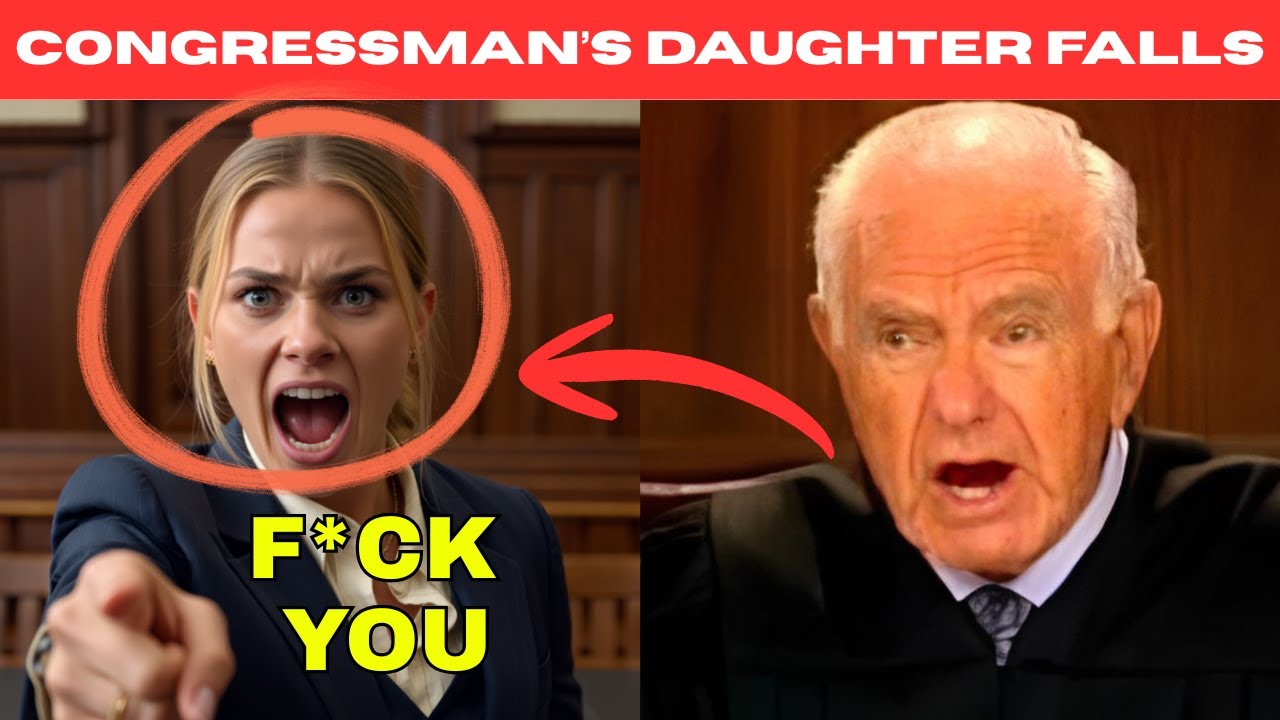 Congressman’s daughter explodes with rage in court, but judge Joseph ...