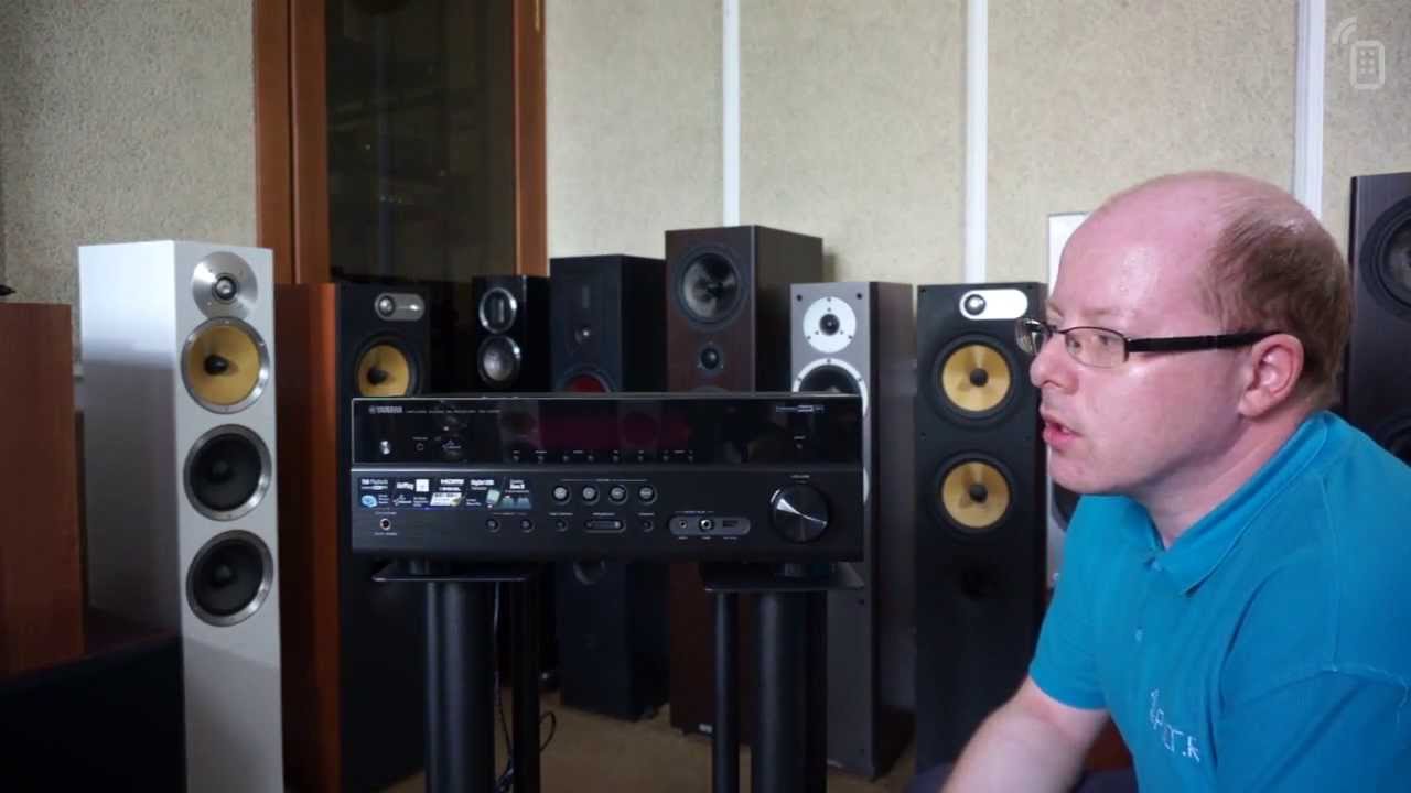 AV-ресивер YAMAHA RX V575 - YouTube