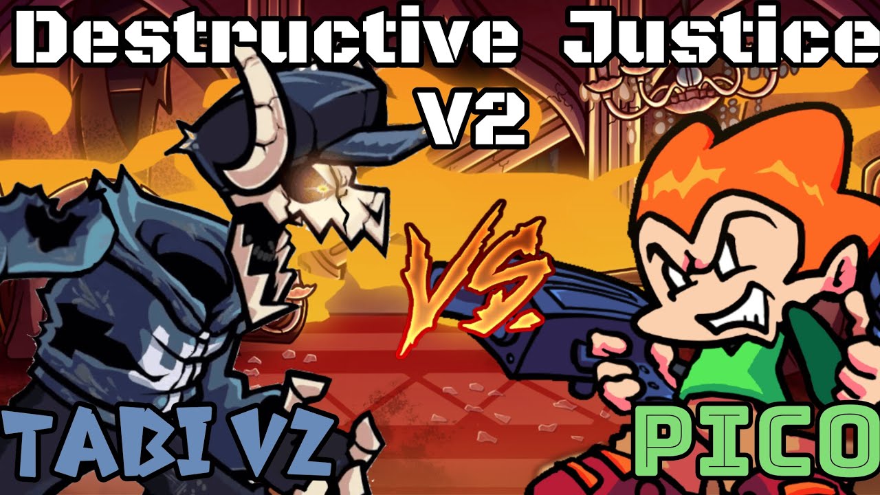 FnF Destructive Justice V2 2025 Remake Tabi vs pico Genocide v2 x ...