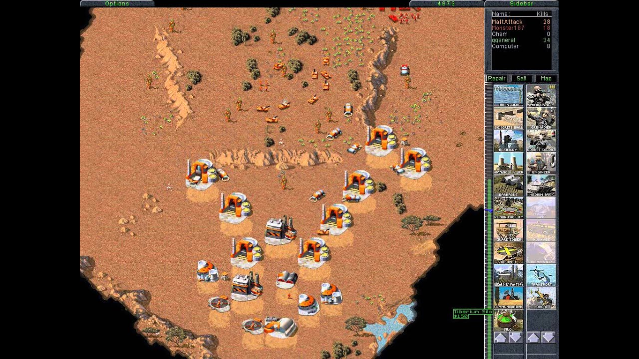 Command & Conquer: Tiberian Dawn Online - Multiplayer Gameplay - CnCNet ...