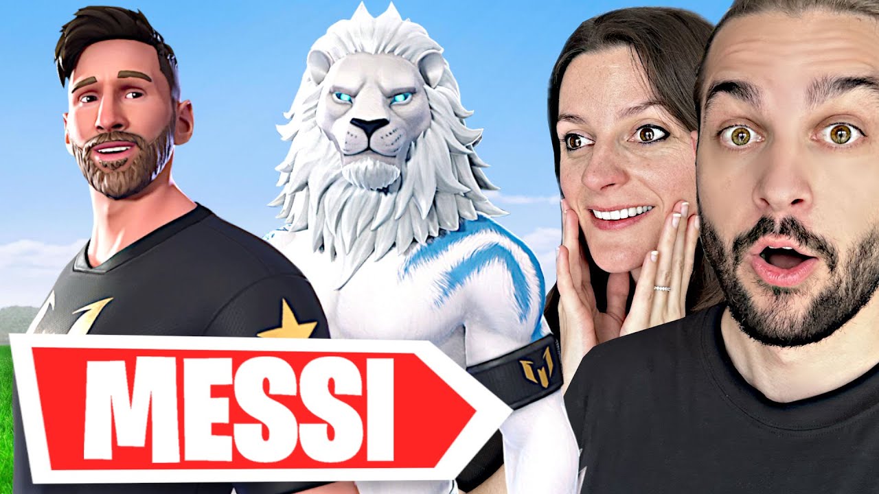 MESSI EST ARRIVÉ SUR FORTNITE ! ( Messi Skin Fortnite ) - YouTube
