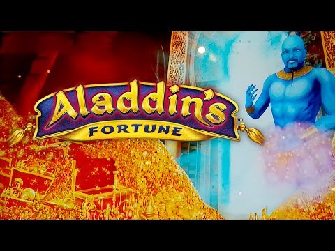 Aladdin's Fortune 3D Slot - NICE SESSION, ALL BONUS FEATURES!